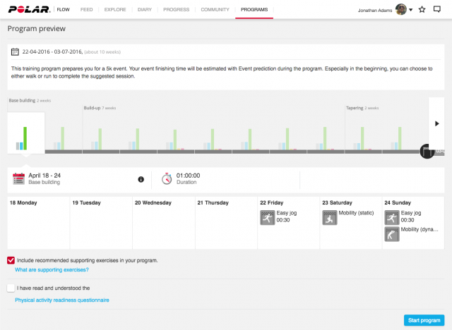 Build A Personal Running Plan With The Polar Running Program – Polar Blog