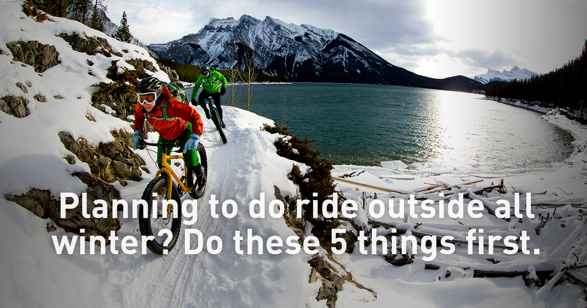 Planning to ride outside all winter? Do these 5 things first | Polar Blog