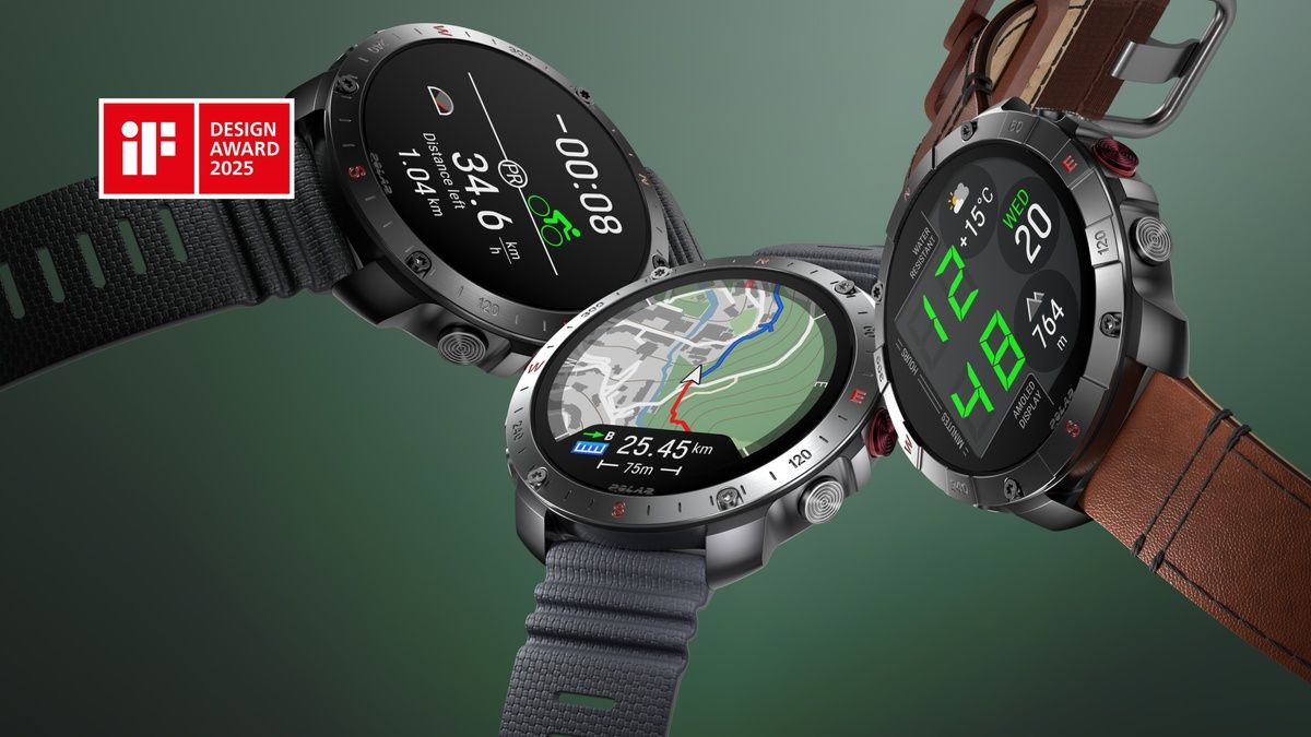 Polar Grit X2 Pro Wins Prestigious iF DESIGN AWARD 2025 | Polar Saudi ...